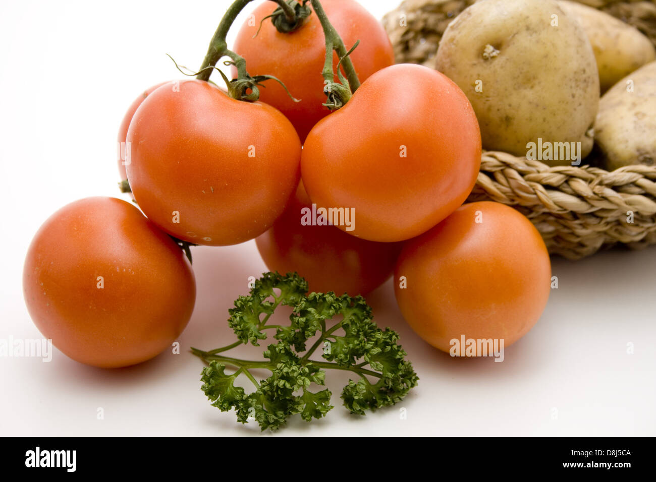 Parsley and tomatoes hi-res stock photography and images - Alamy