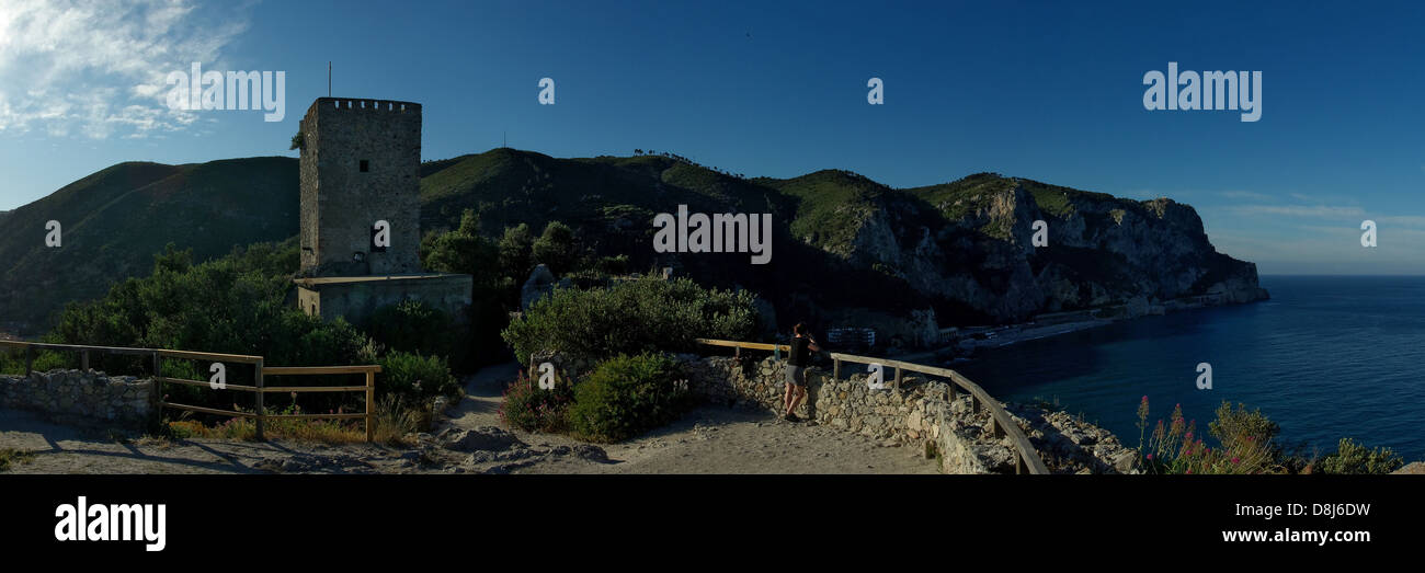 View from Punta Crena Stock Photo - Alamy