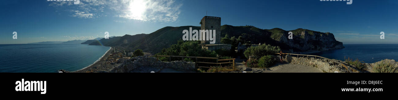 View from Punta Crena Stock Photo - Alamy