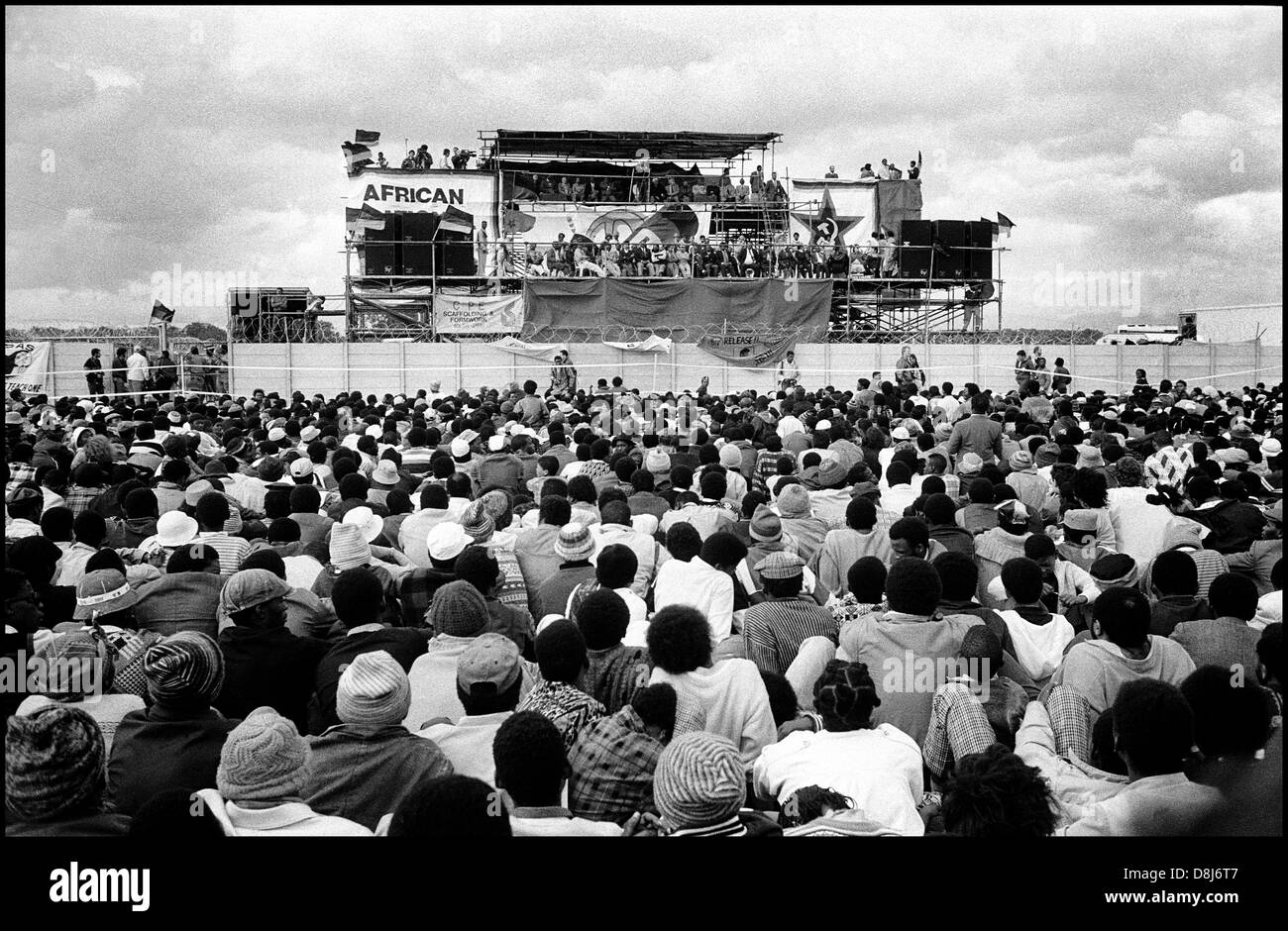 Anc exiles return rally hi-res stock photography and images - Alamy