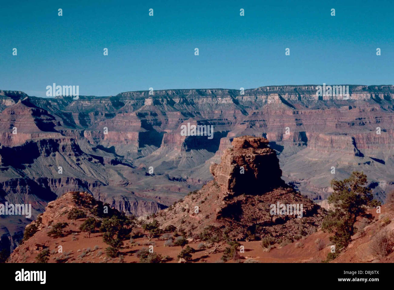 A sweeping view of the Grand Canyon National Park, showcasing the ...