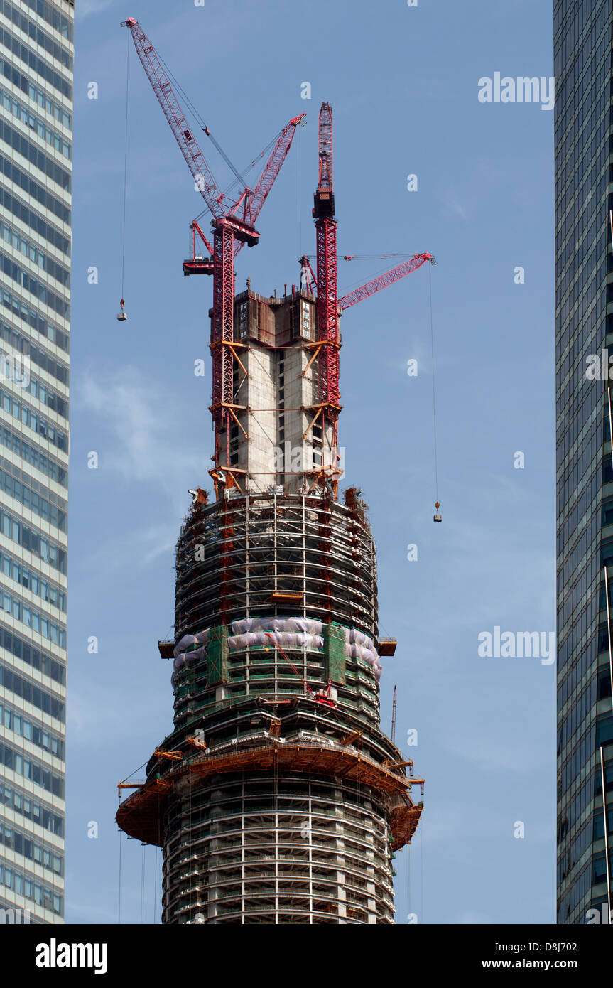Shanghai tallest under construction building, Shanghai Tower, Shanghai ...