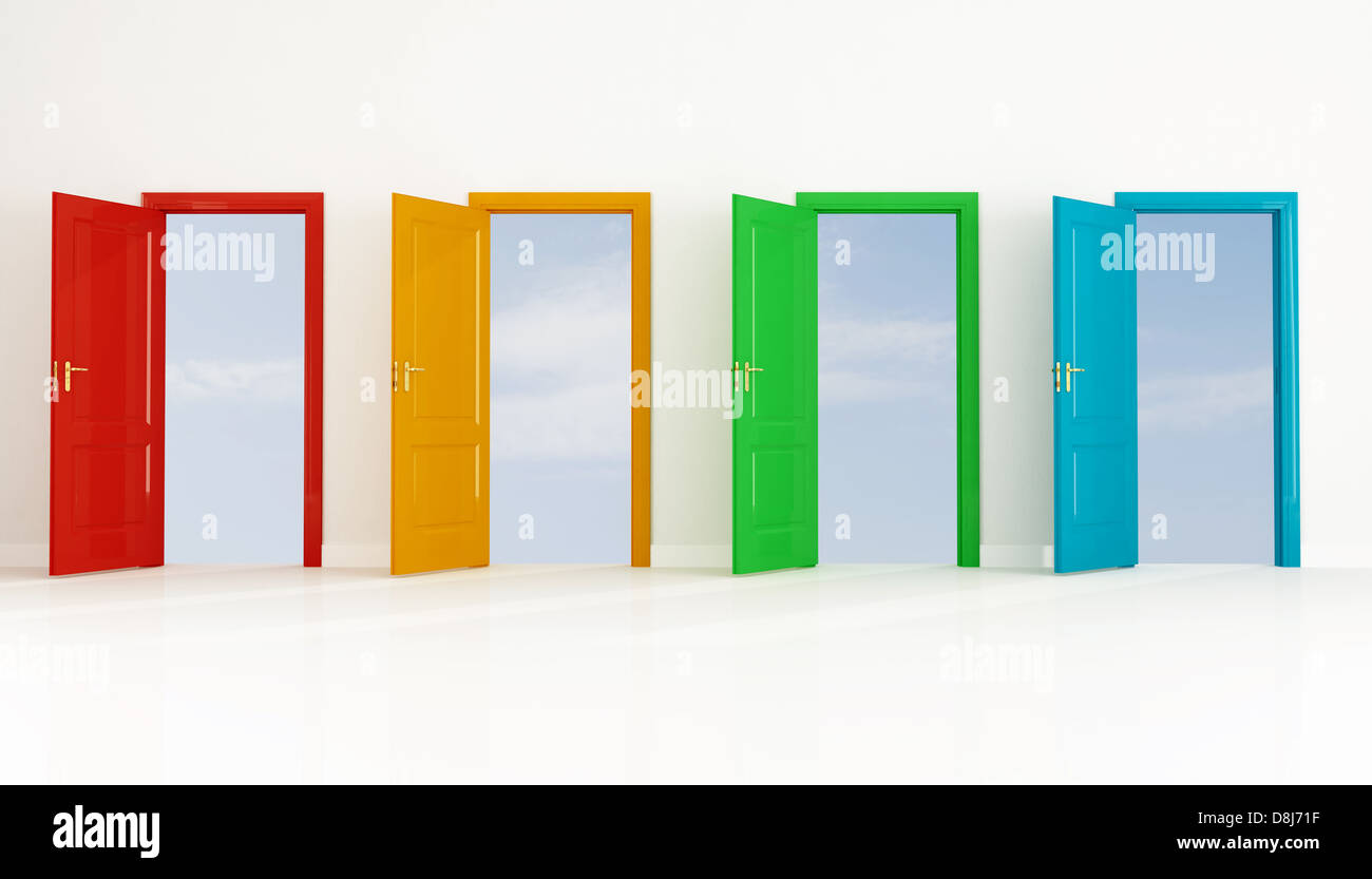 Exit four open space hi-res stock photography and images - Alamy