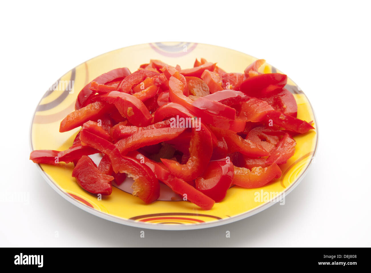 Strips of paprika hi-res stock photography and images - Alamy