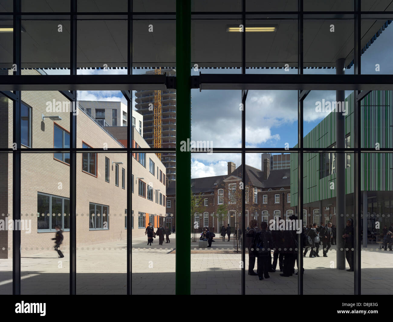 Prendergast Vale College, London, United Kingdom. Architect: HKR ...