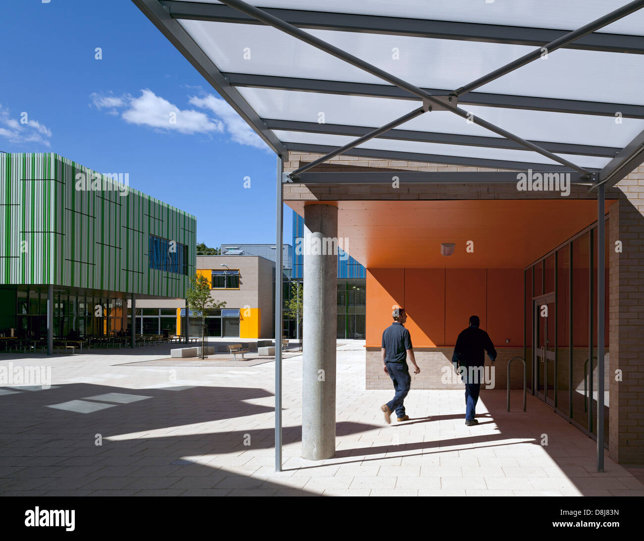Prendergast Vale College, London, United Kingdom. Architect: HKR ...
