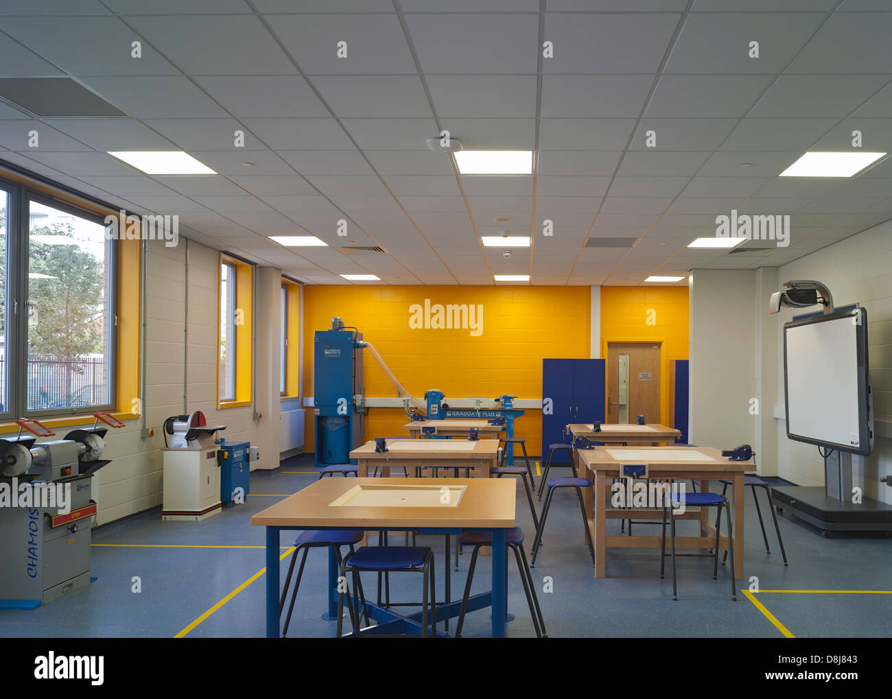 Prendergast Vale College, London, United Kingdom. Architect: HKR ...