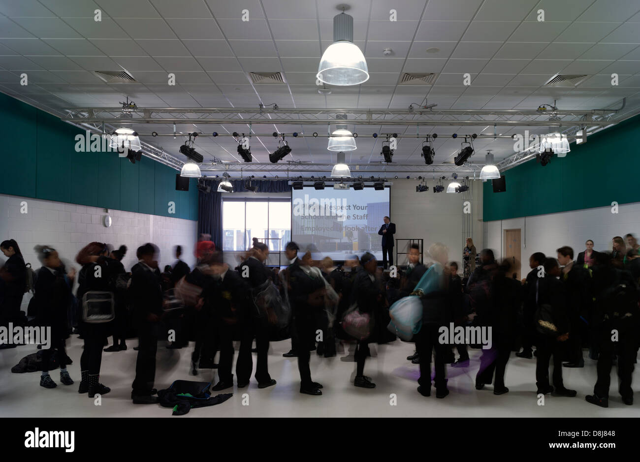 Prendergast Vale College, London, United Kingdom. Architect: HKR ...