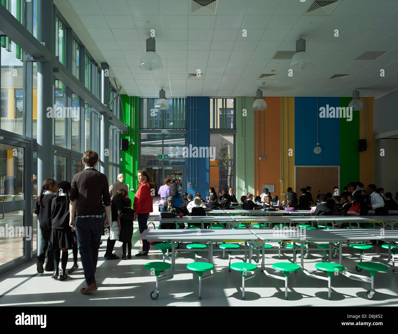 Prendergast Vale College, London, United Kingdom. Architect: HKR ...