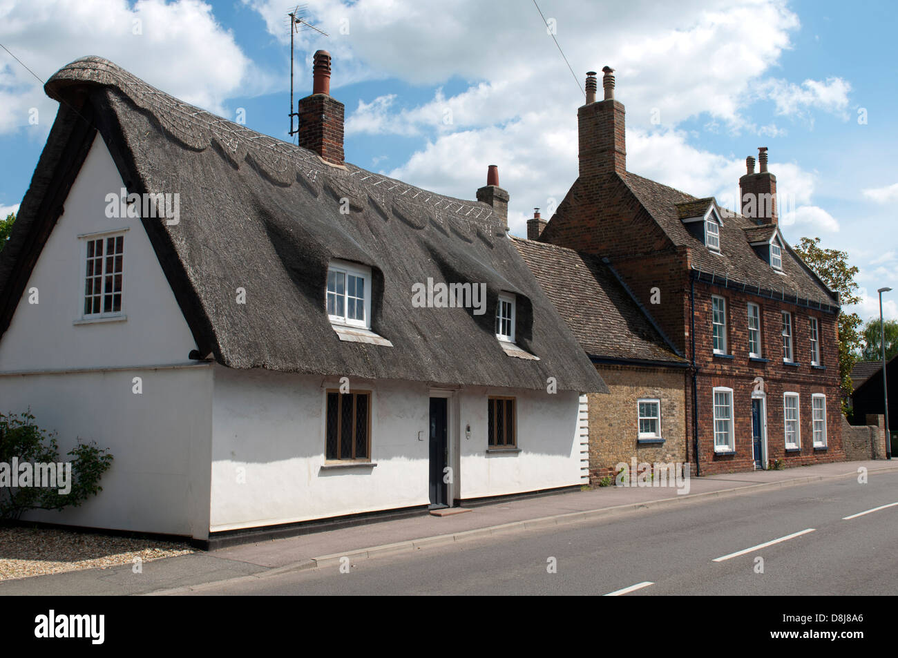 Offord D`Arcy village, Cambridgeshire, England, UK Stock Photo - Alamy