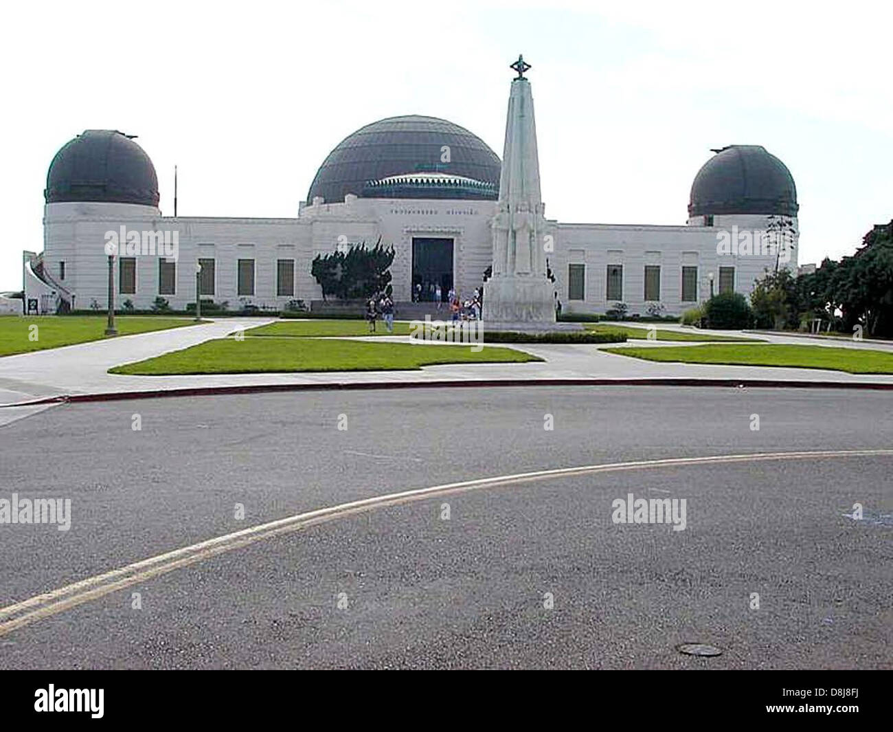 The Griffith Observatory in Los Angeles, a famous landmark offering ...