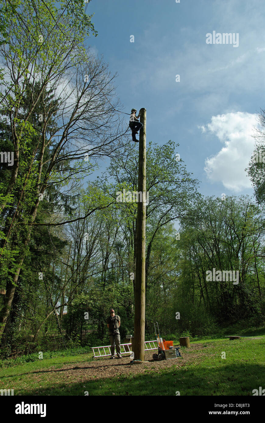 Pamper pole hi-res stock photography and images - Alamy