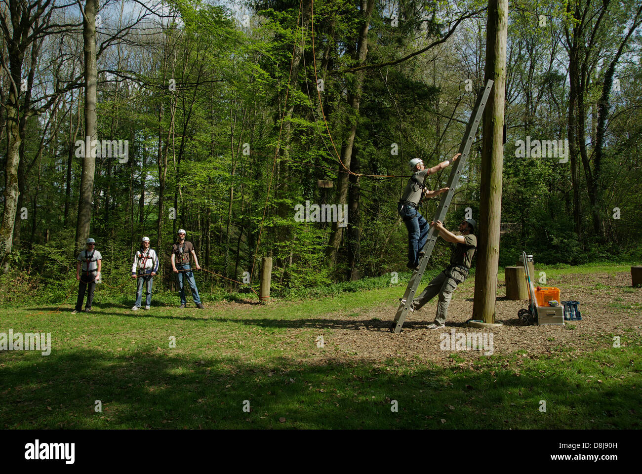 Pamper pole hi-res stock photography and images - Alamy