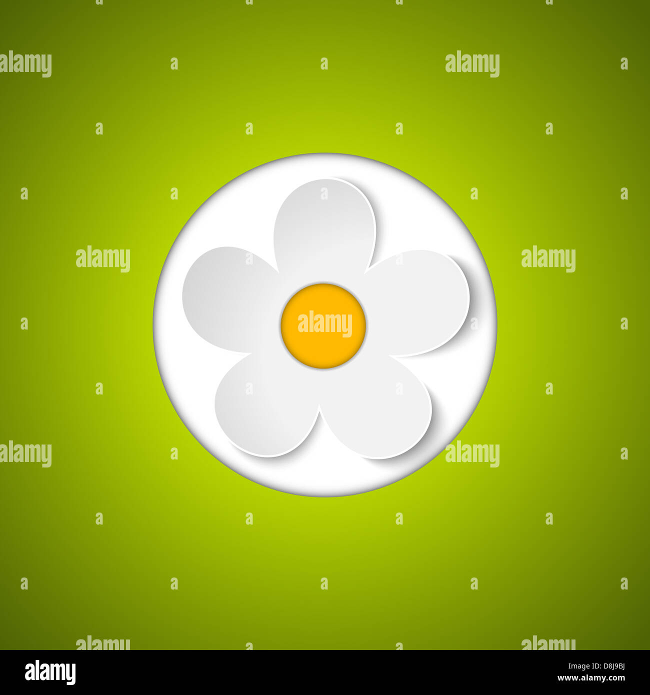 Vector - Beautiful Spring White Green Flowers Background Stock Photo ...
