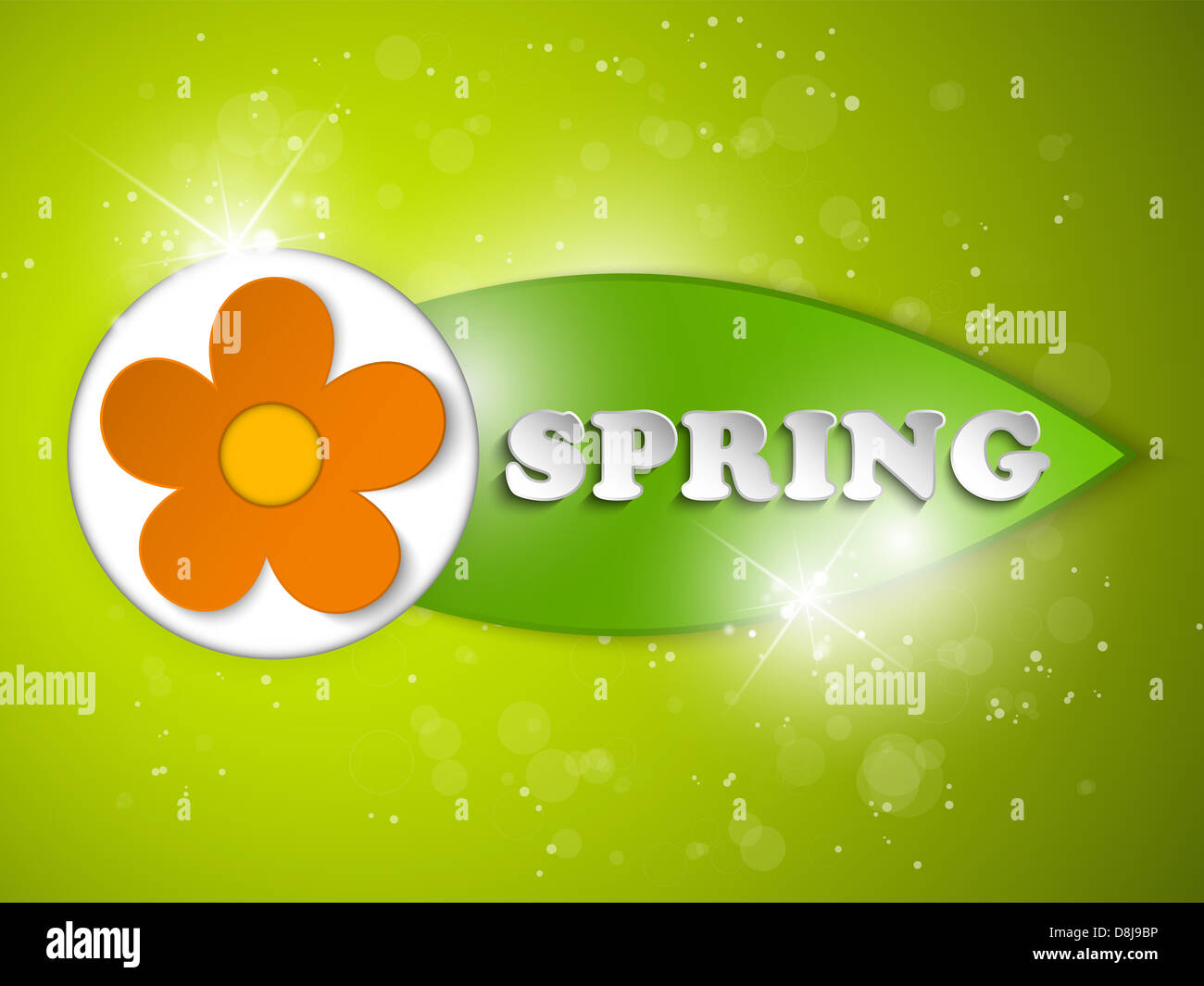 Vector - Beautiful Spring Green Flowers Background Stock Photo - Alamy