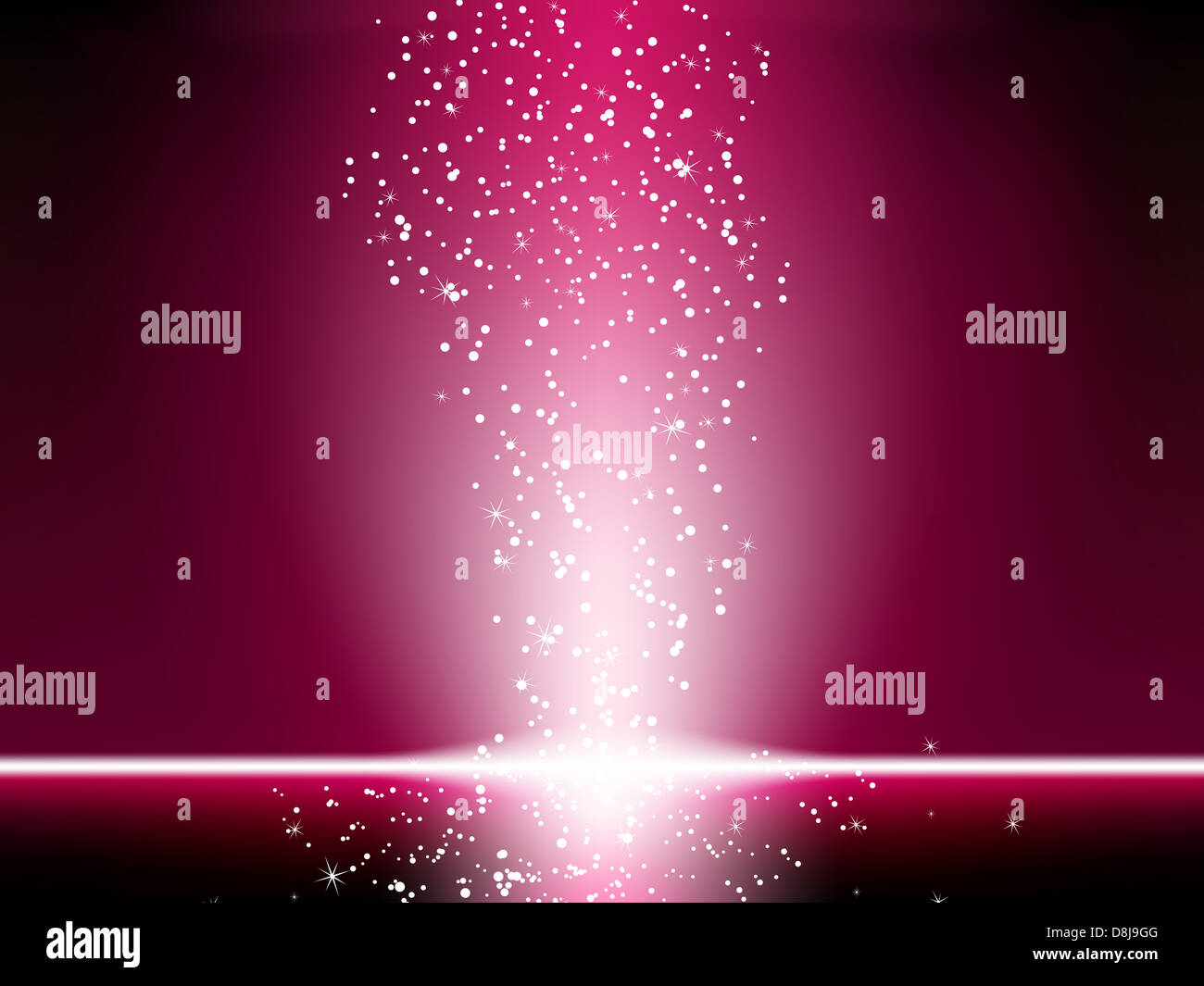 Pink Stars Background. Editable Vector Image Stock Photo - Alamy