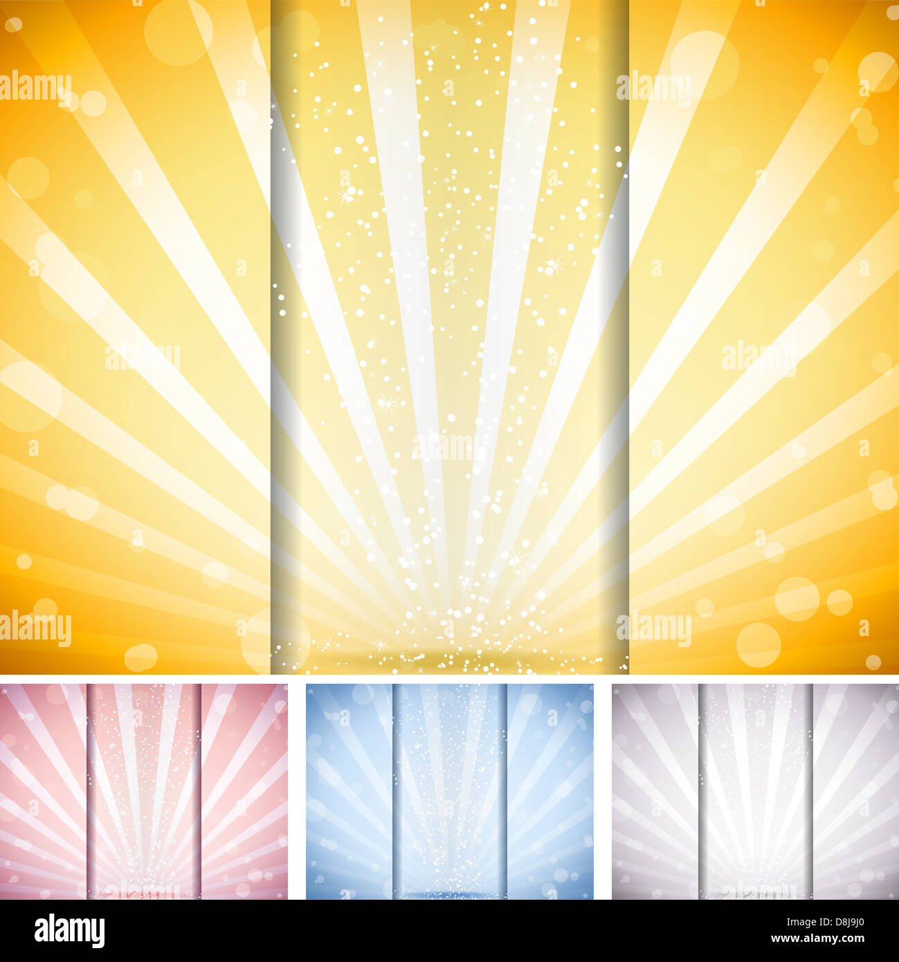 Vector - Perspective Striped Background. Set of 4 colors Stock Photo ...