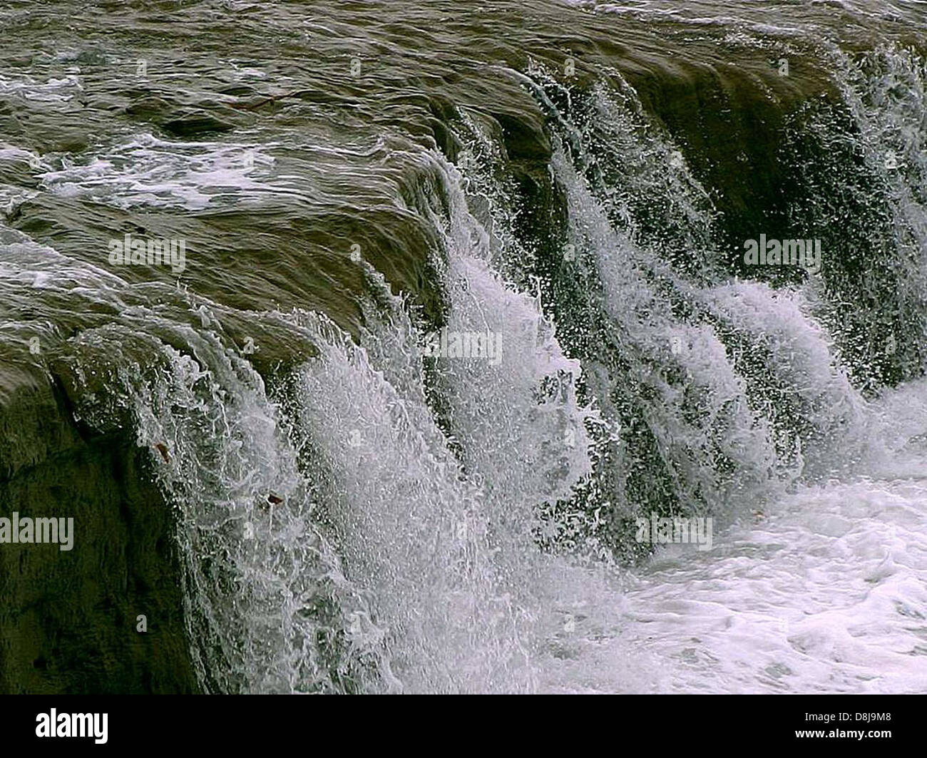 The high tide at Point Loma shows the ocean's water reaching its peak ...