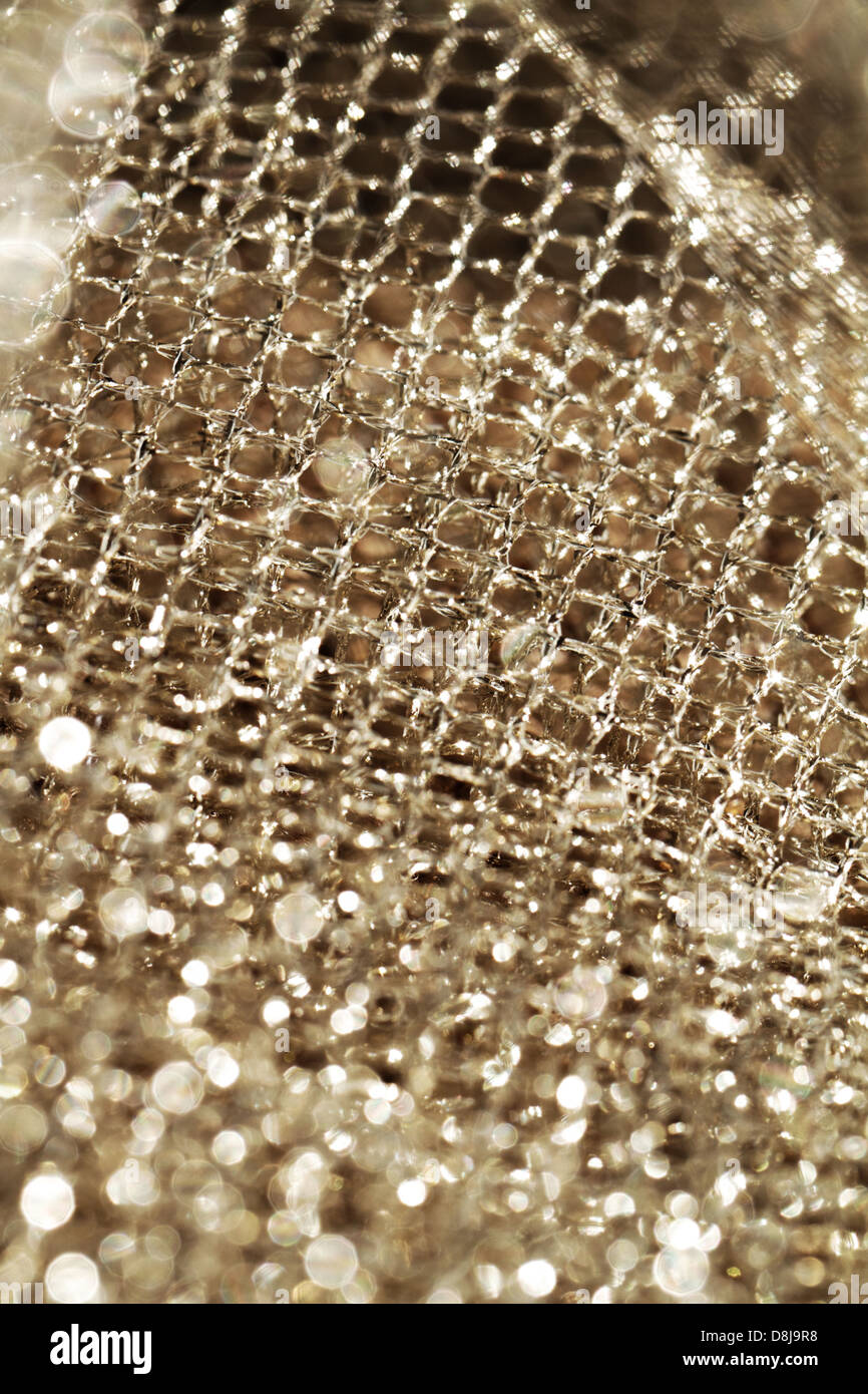 Lustrous elegant golden fabric - macro Stock Photo - Alamy