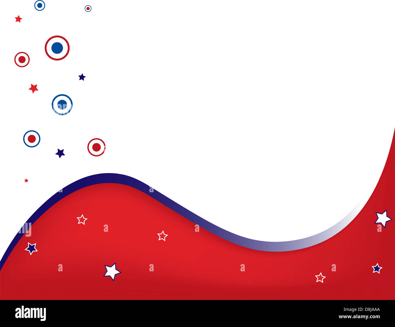 USA Wavy Stars Background Fourth of July Stock Photo - Alamy