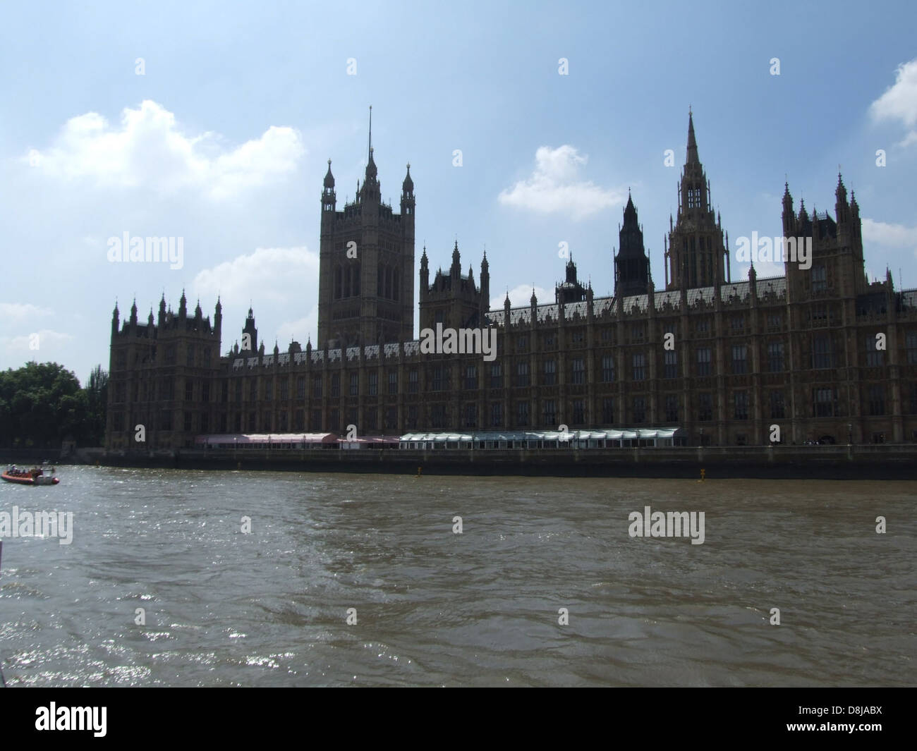 The Houses of Parliament in London, also known as the Palace of ...
