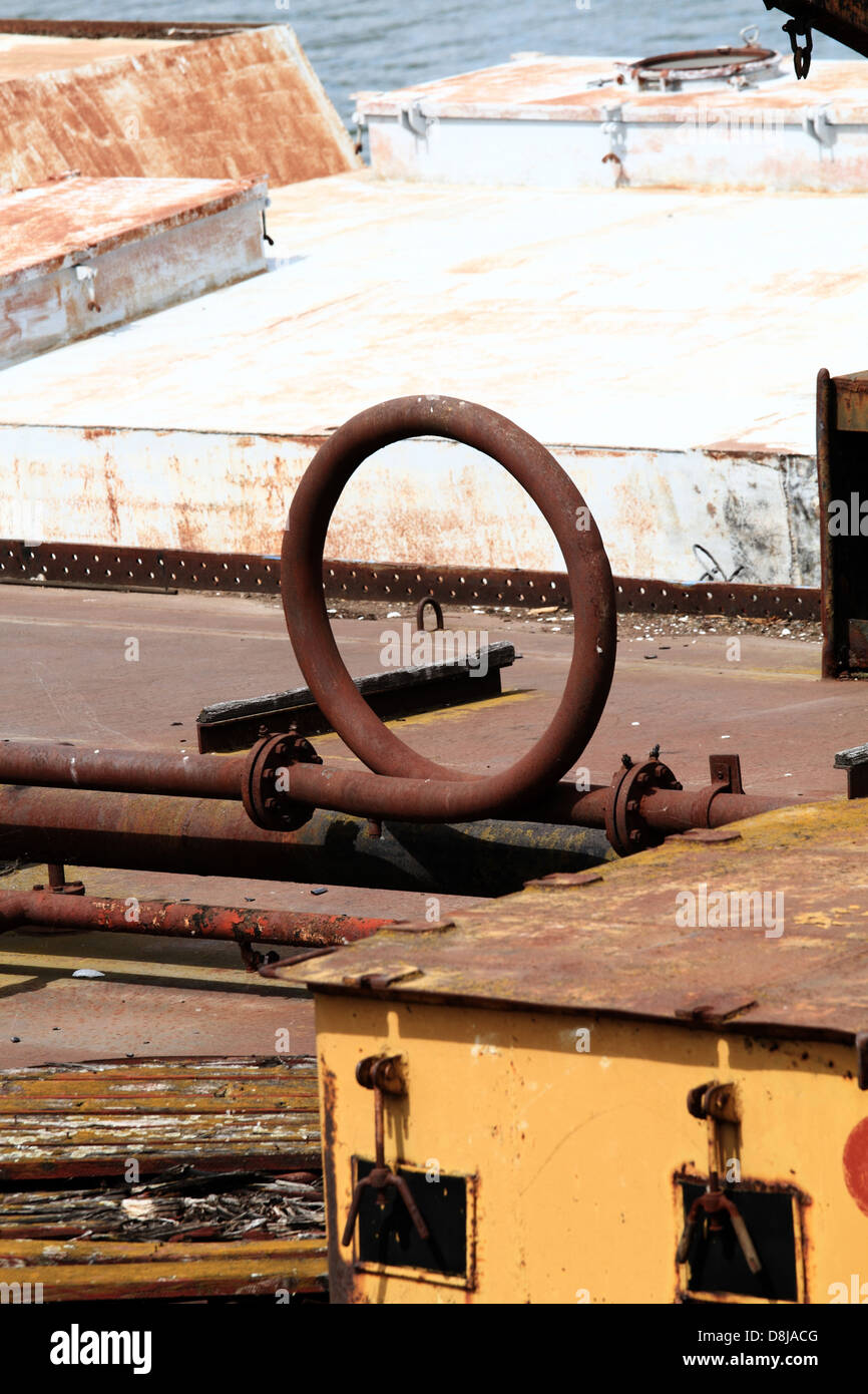 old ship details Stock Photo - Alamy