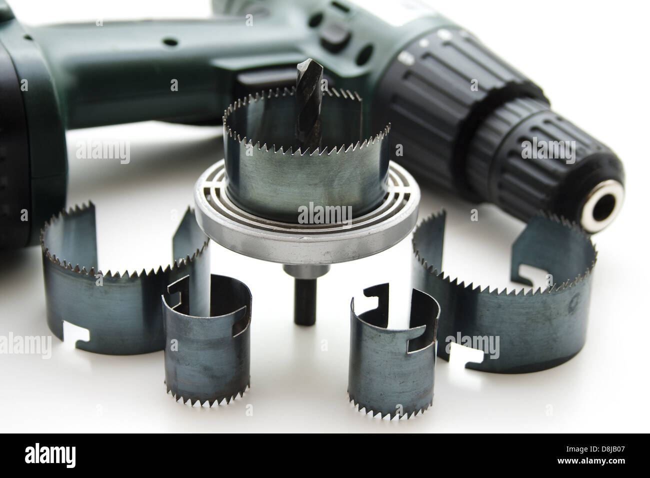 Hole drilling set Stock Photo - Alamy