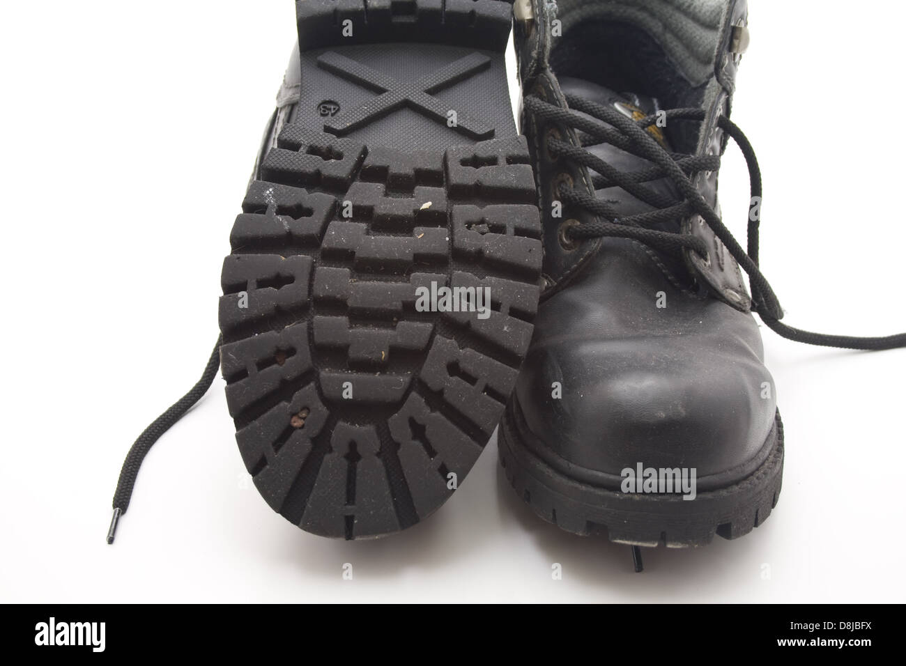 Work shoe sole Stock Photo - Alamy