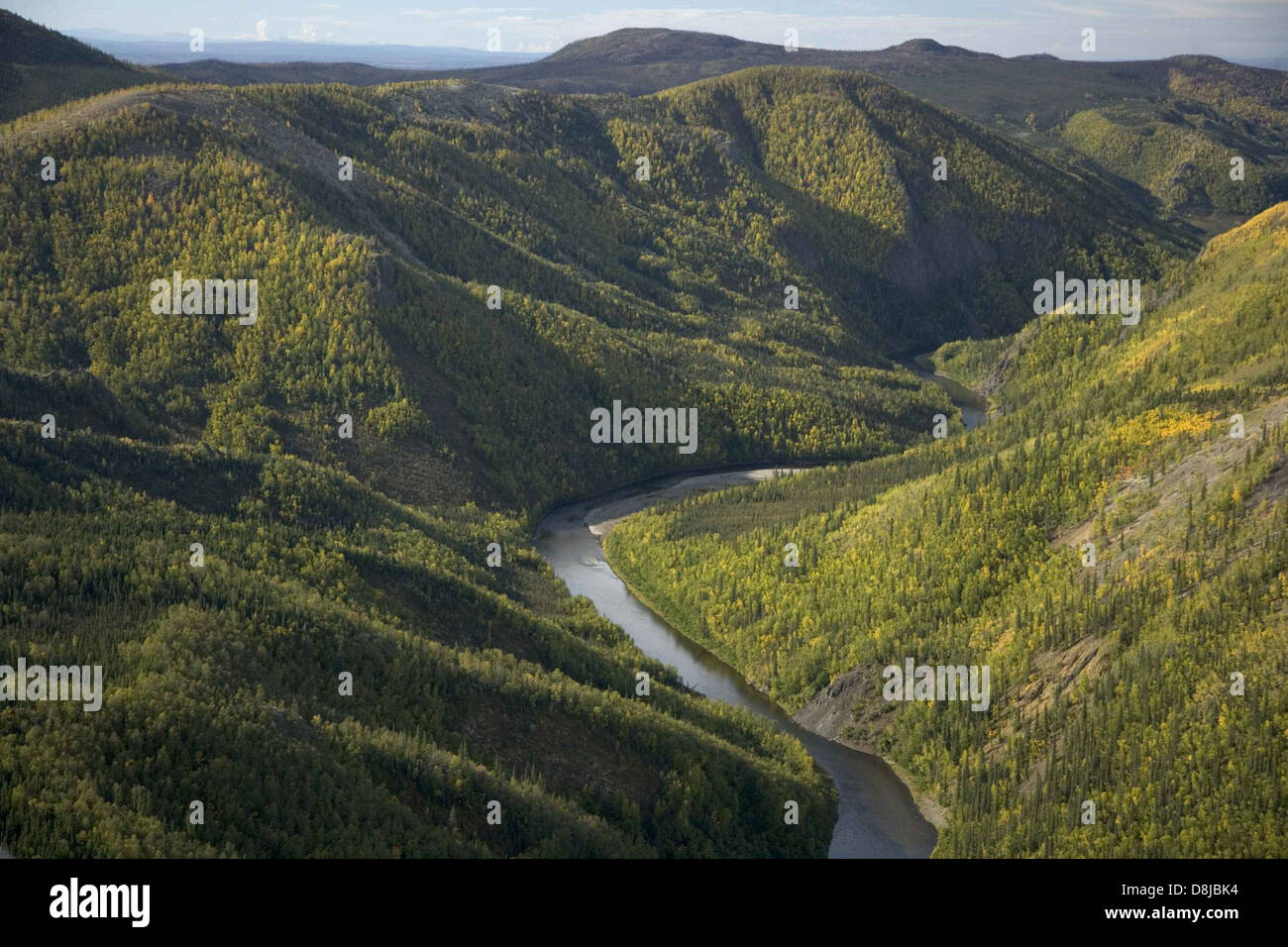 The Jim River Canyon, located near Kanuti National Park, offers ...