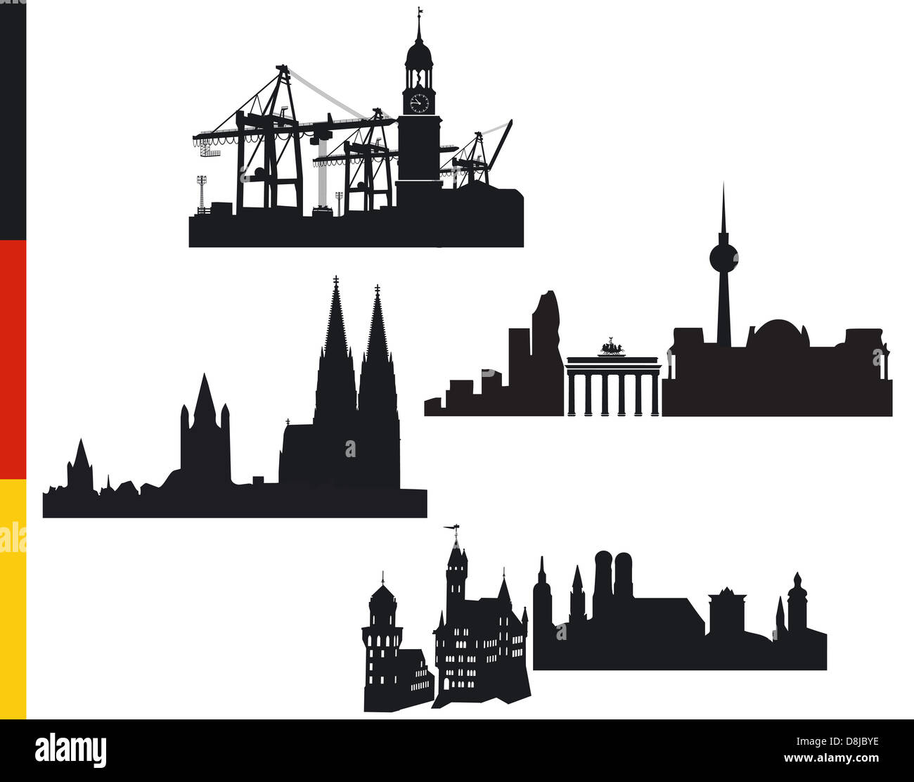 Munich skyline hi-res stock photography and images - Alamy