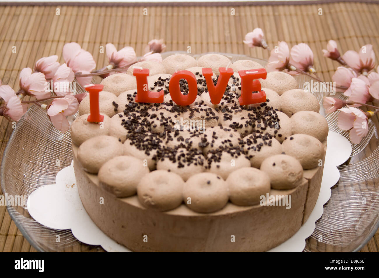 I love cake Stock Photo - Alamy
