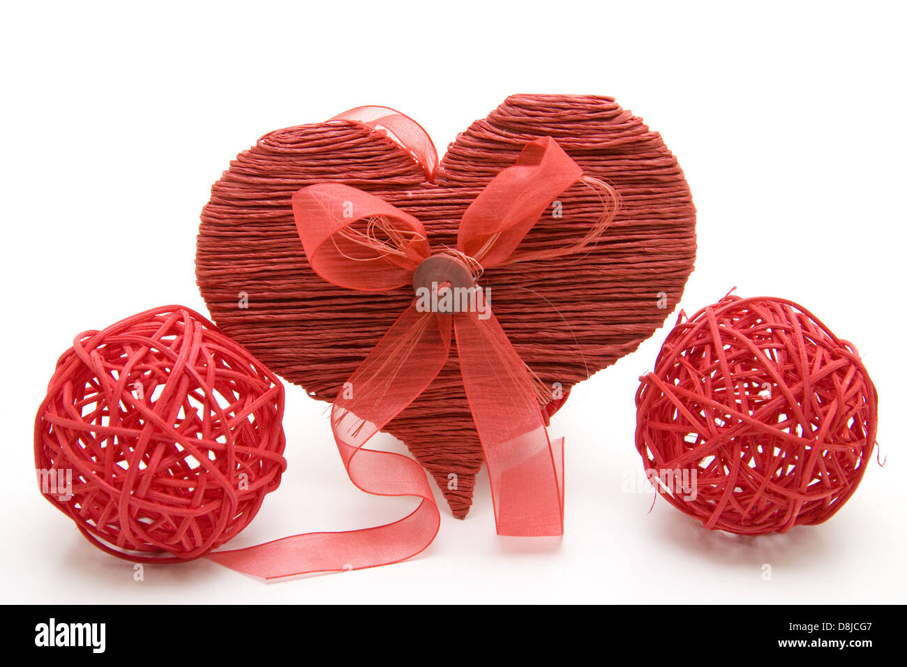 Heart with loop Stock Photo - Alamy