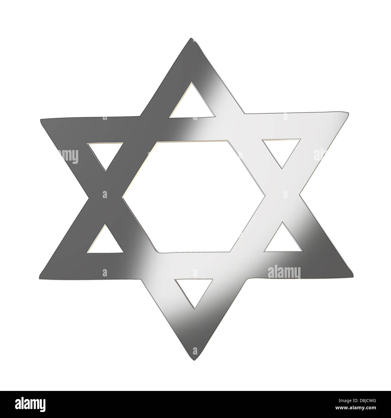 Icon star david symbol judaism Black and White Stock Photos & Images ...