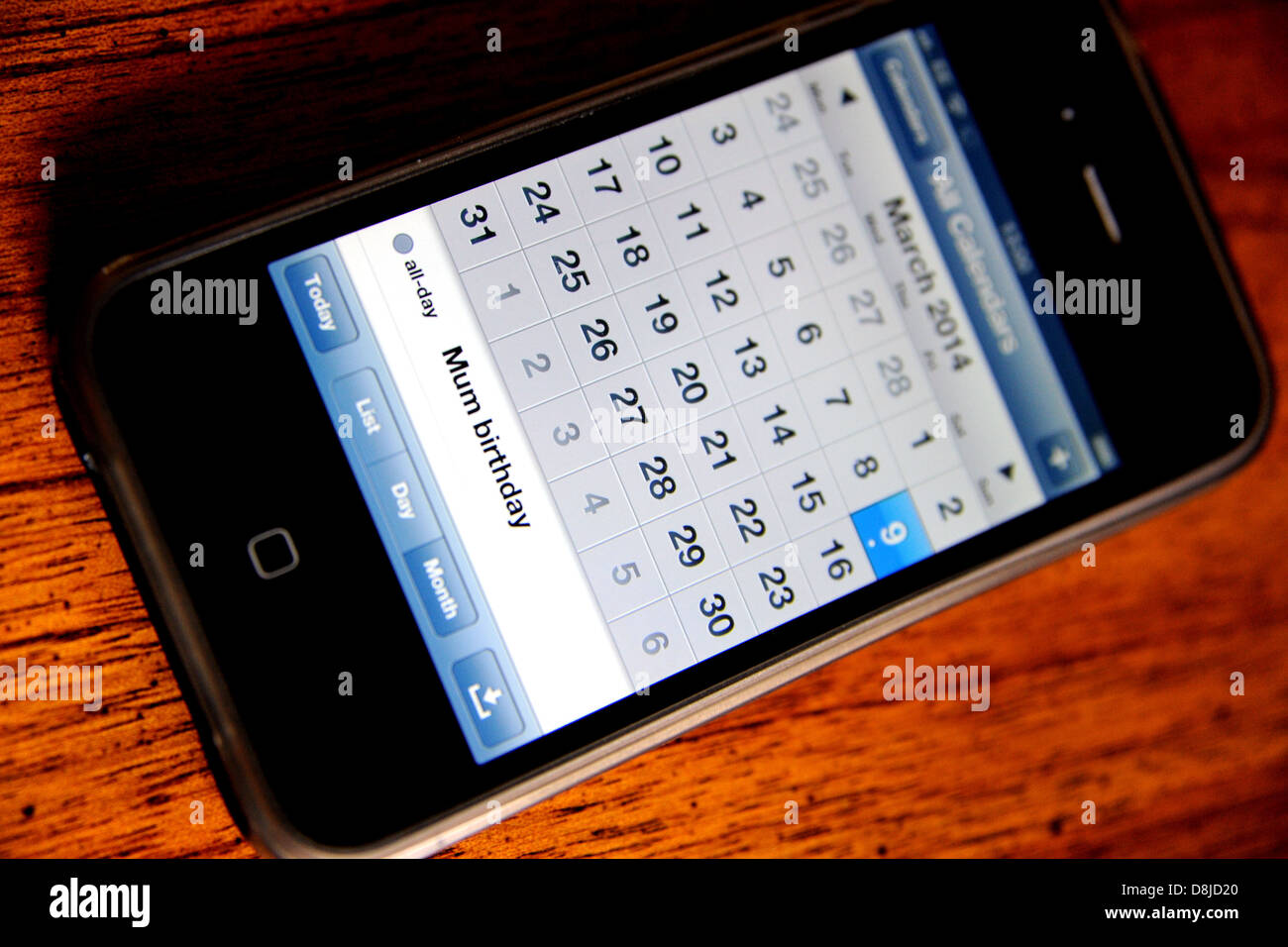 Mobile reminder app hi-res stock photography and images - Alamy