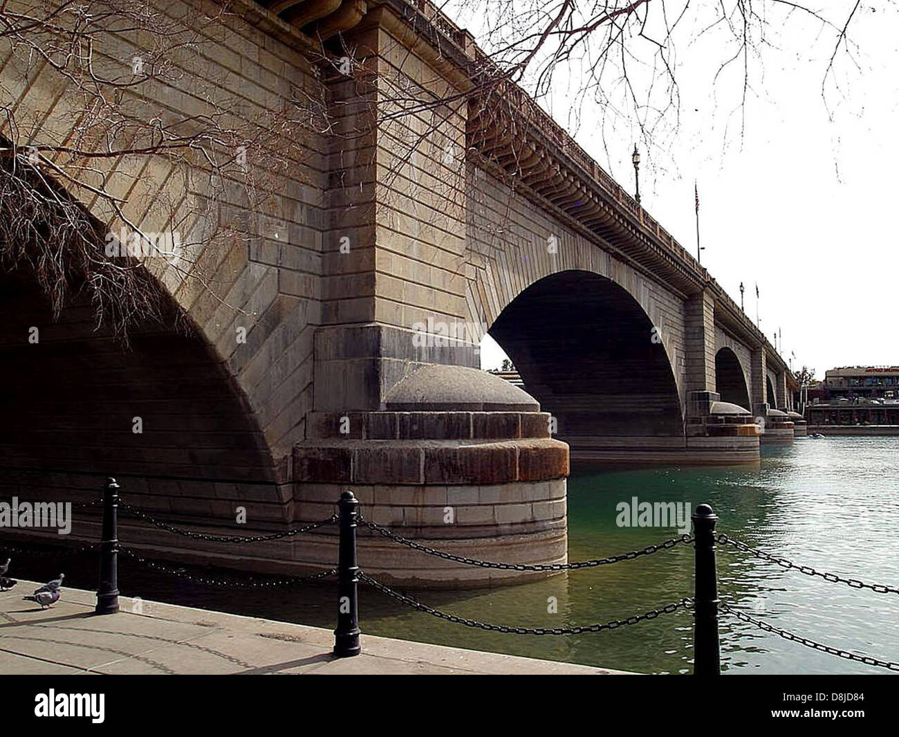 The iconic bridges of London, including the famous Tower Bridge, span ...