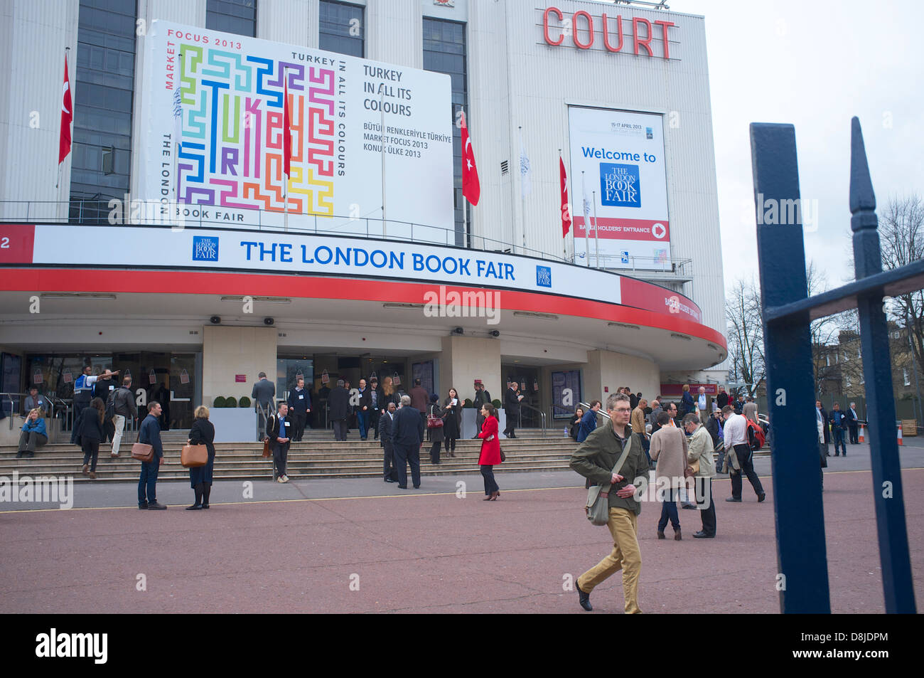 The London Book Fair at Earls Court London Stock Photo - Alamy