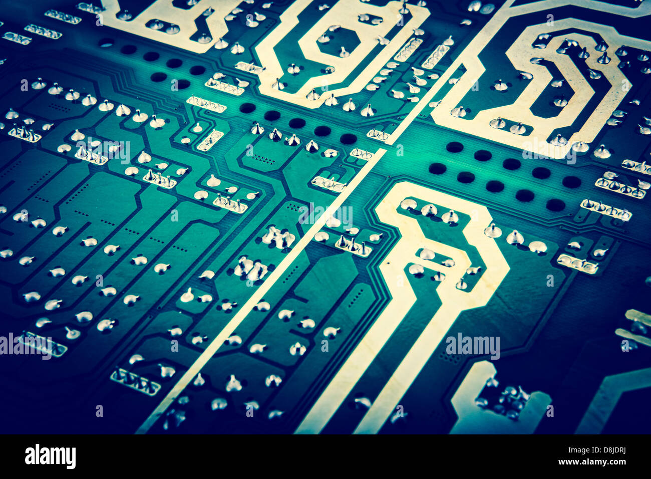 close-up of electronic circuit board Stock Photo - Alamy