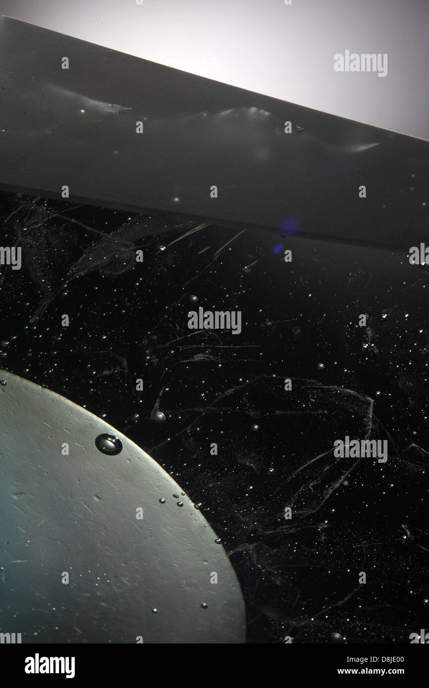 Kiln formed glass art Stock Photo - Alamy