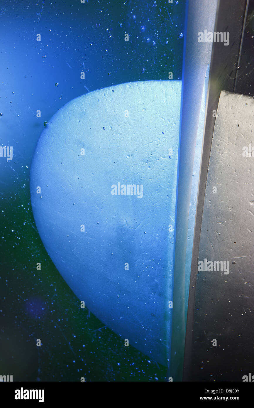 Kiln formed glass art Stock Photo - Alamy