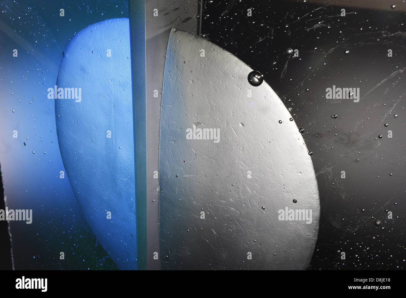 Kiln formed glass art Stock Photo - Alamy