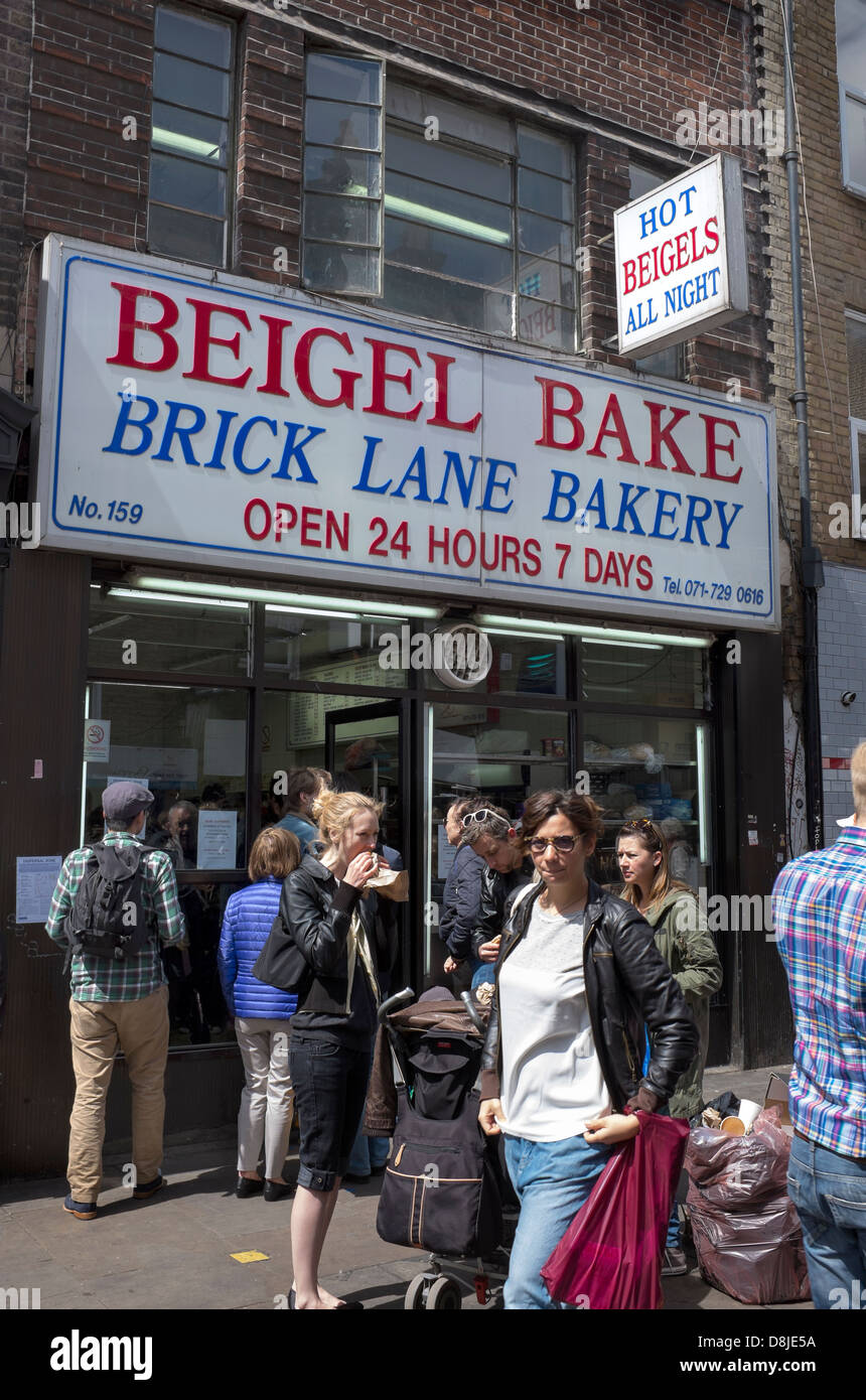 Beigel Bake Brick Lane Bakery Stock Photo - Alamy