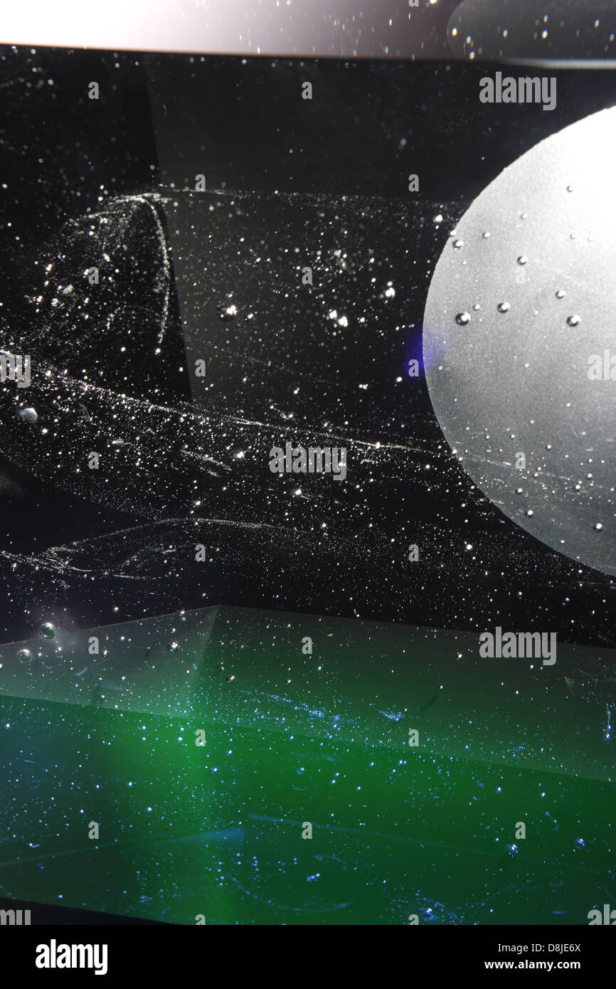 Kiln formed glass art Stock Photo - Alamy