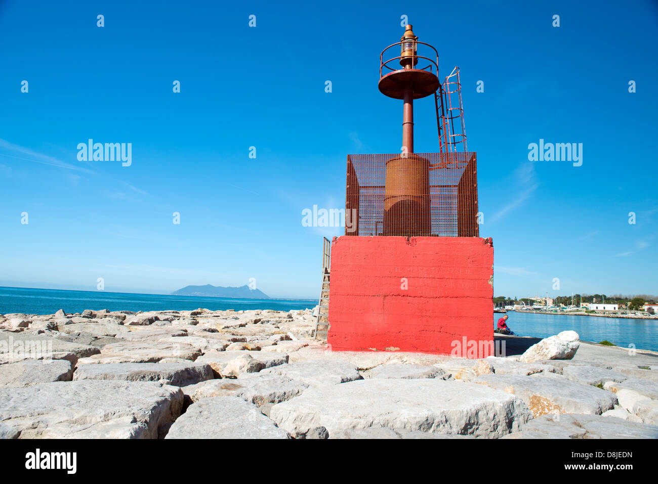 harbour of Terracina Stock Photo - Alamy