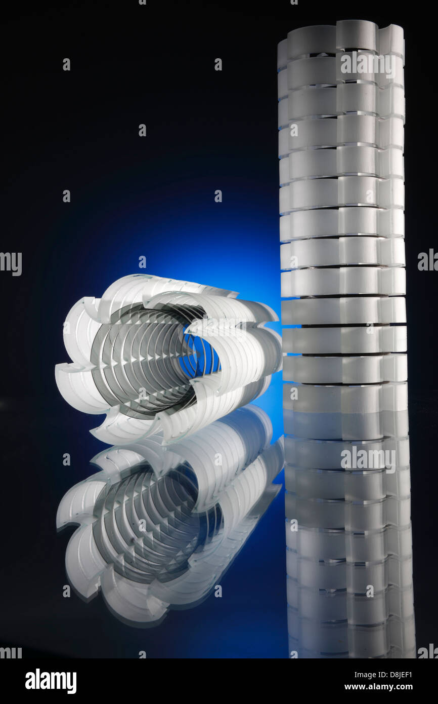 water jet cut glass Stock Photo - Alamy