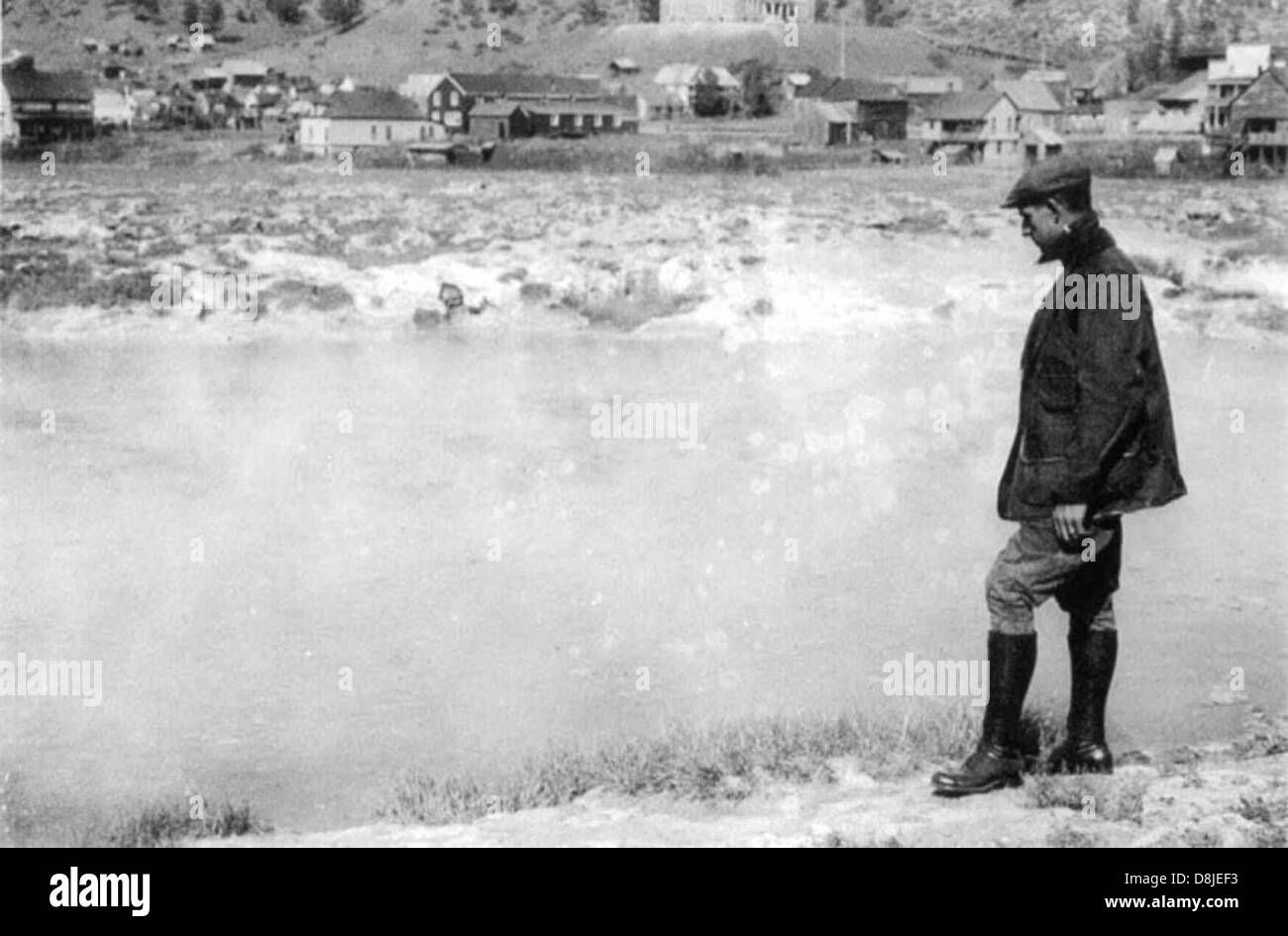 Man standing by a river hi-res stock photography and images - Alamy
