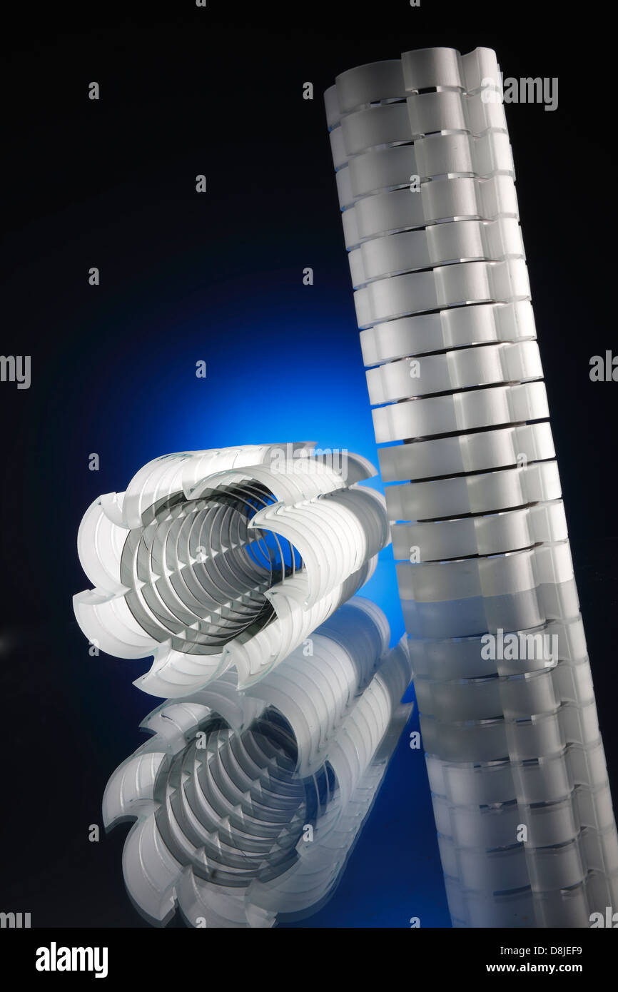 water jet cut glass Stock Photo - Alamy