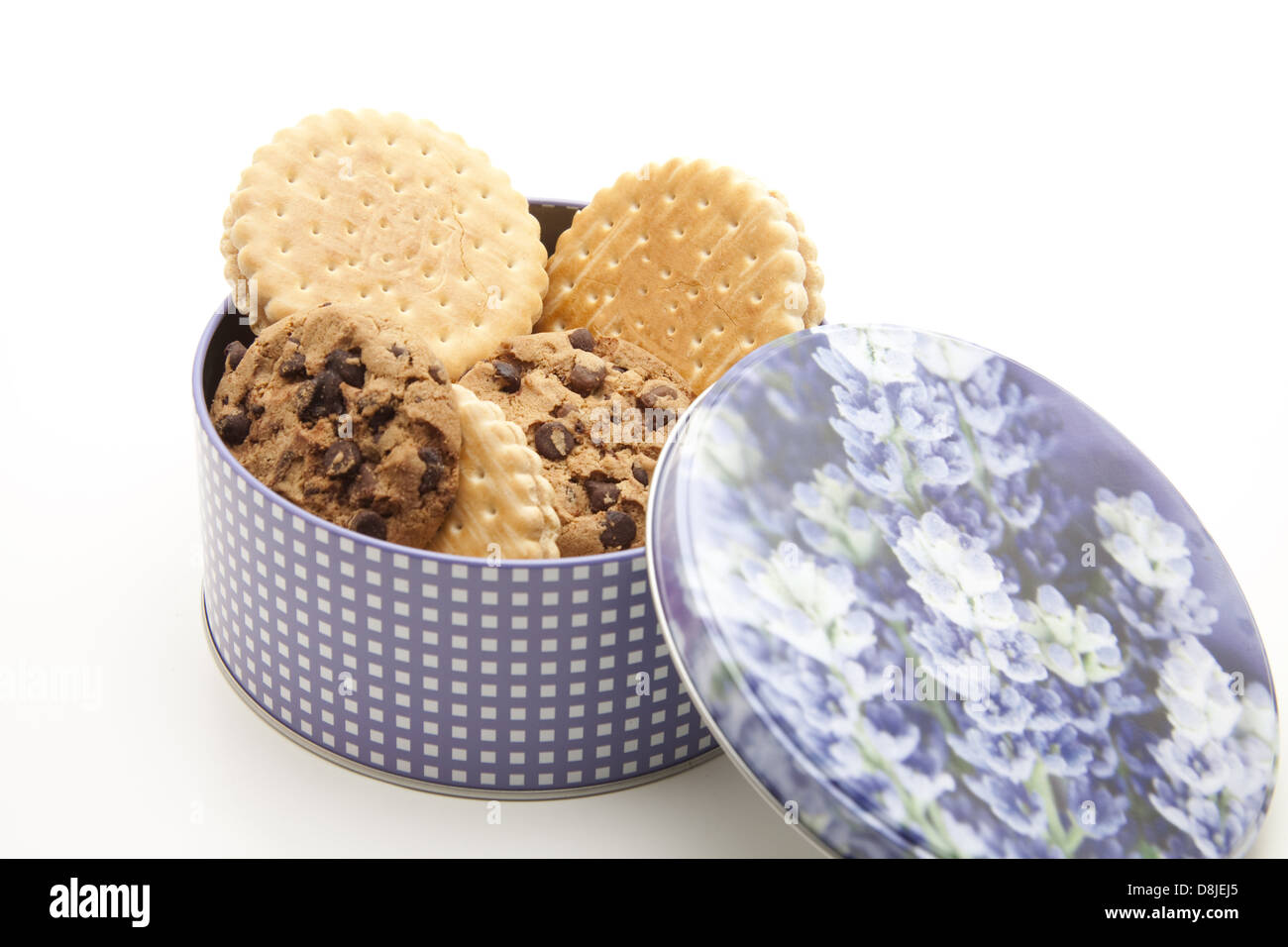 Cookies in the can Stock Photo - Alamy