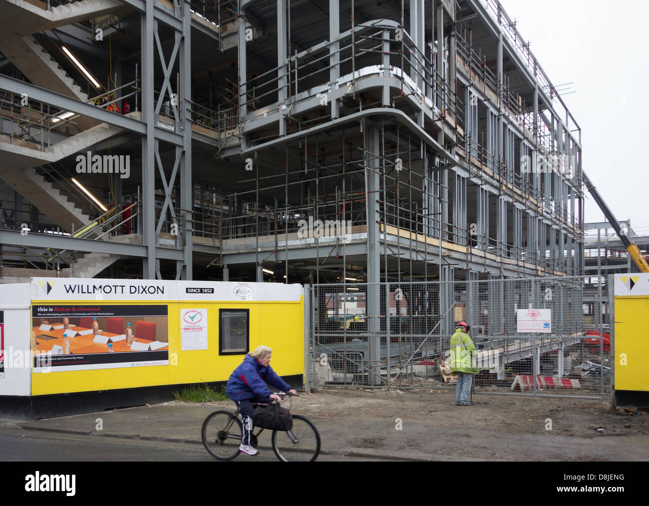 New Local Authority swimming pool complex under construction at Redcar ...