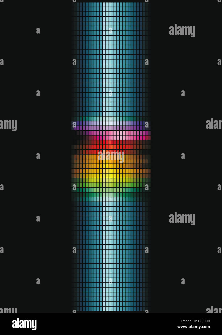 dynamic light column Stock Photo - Alamy