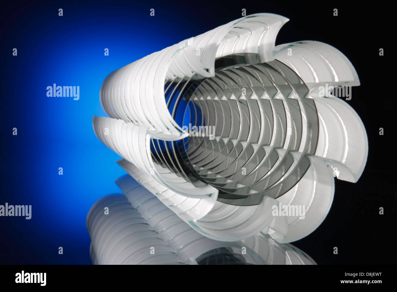 water jet cut glass Stock Photo - Alamy